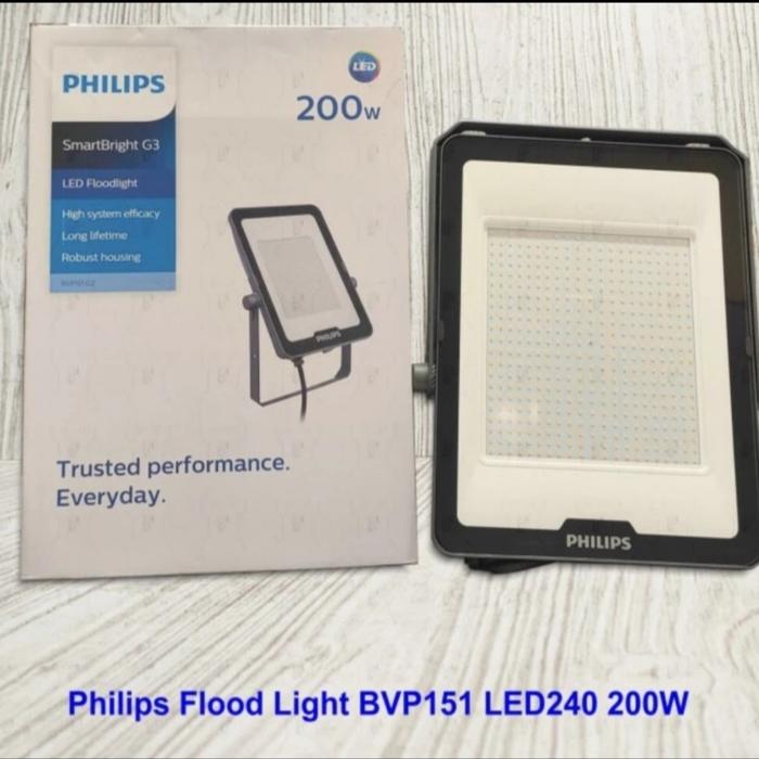 Jual lampu sorot philips 200w 200 watt 200watt led floodlight philips ...