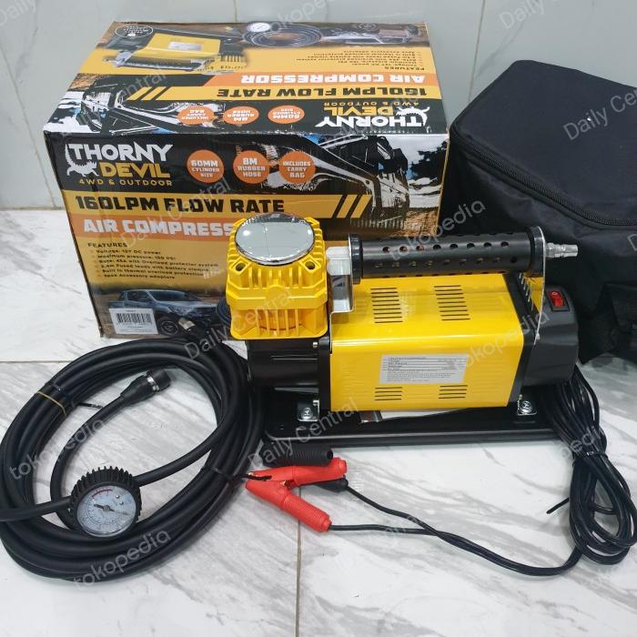 Jual Portable Air Compressor Kompresor Udara 12 Volt untuk Pompa Ban ...