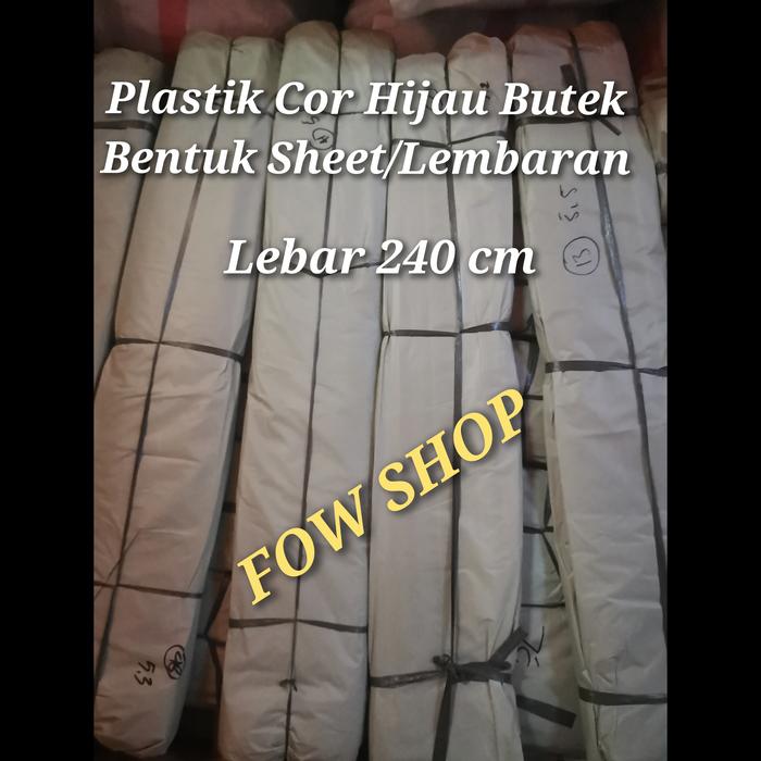 Jual PLASTIK PE COR HIJAU BUTEK METERAN BENTUK SHEET/LEMBARAN - Jakarta ...