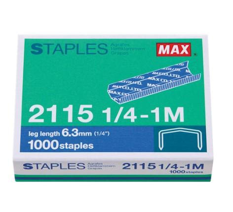 Jual MAX Staples No.2115-1/4 (Staples Pabrik dan Blister Card ...
