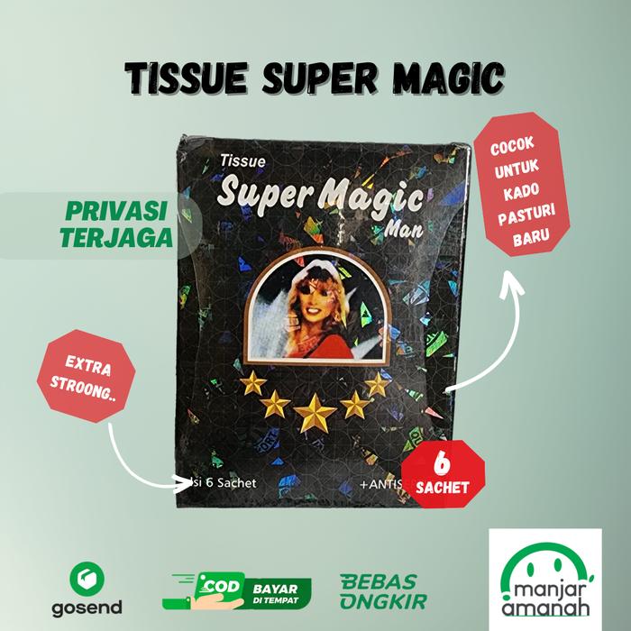 Jual [ORIGINAL] TISSUE SUPER MAGIC / Tissue Antiseptic Kuat Tahan Lama ...