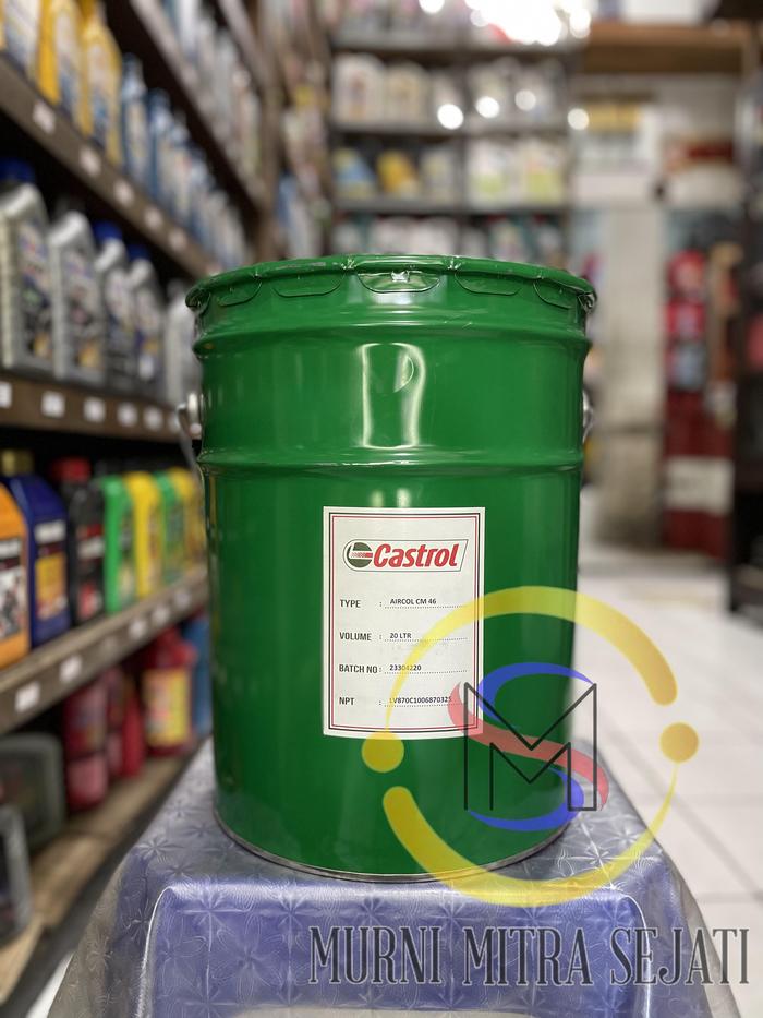 Jual Castrol Aircol CM 46 Compressor Oil Aircool MR Oli Kompresor Pail 20 L - Kota Surabaya ...