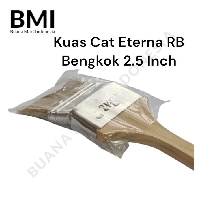 Jual Kuas Cat Eterna RB Bengkok 2.5 Inch | Kuas Cat Gagang Panjang (1PC ...