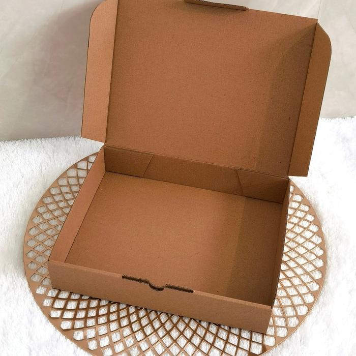 Jual Box packing kardus corrugated jendela 20/25/30 dus pizza kotak ...