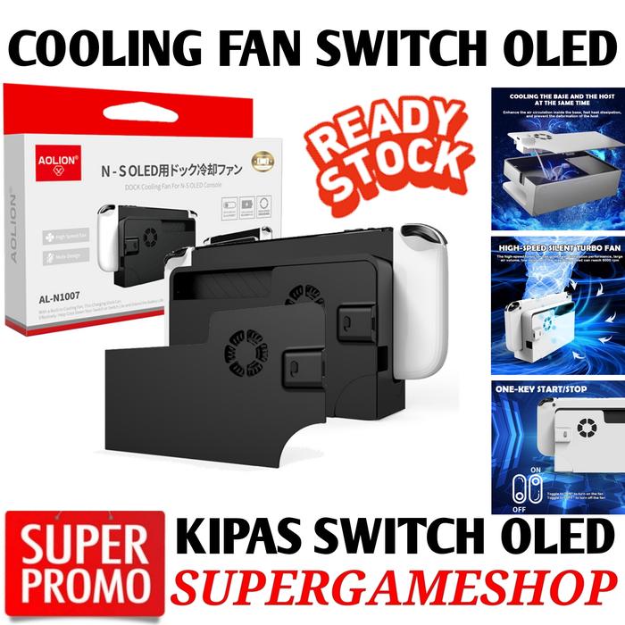 Promo Kipas Nintendo Switch Oled Dock Cooling Fan Switch Oled Kipas ...