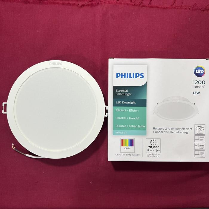 Jual Lampu Led PHILIPS DN020B 13W/13Watt GEN 4 Downlight Panel Inbow ...