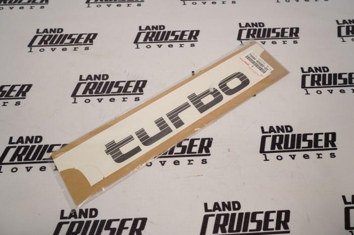 Jual sticker stiker body turbo land cruiser vx vxr vx80 hdj grey ...