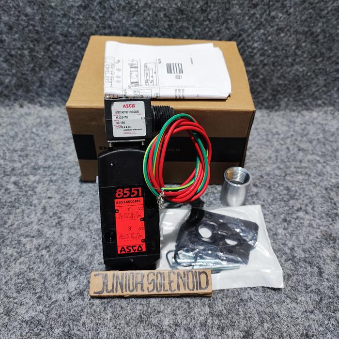 Jual SOLENOID VALVE ASCO 8551 / 8551A001MS AC220-240V - Kota Tangerang ...