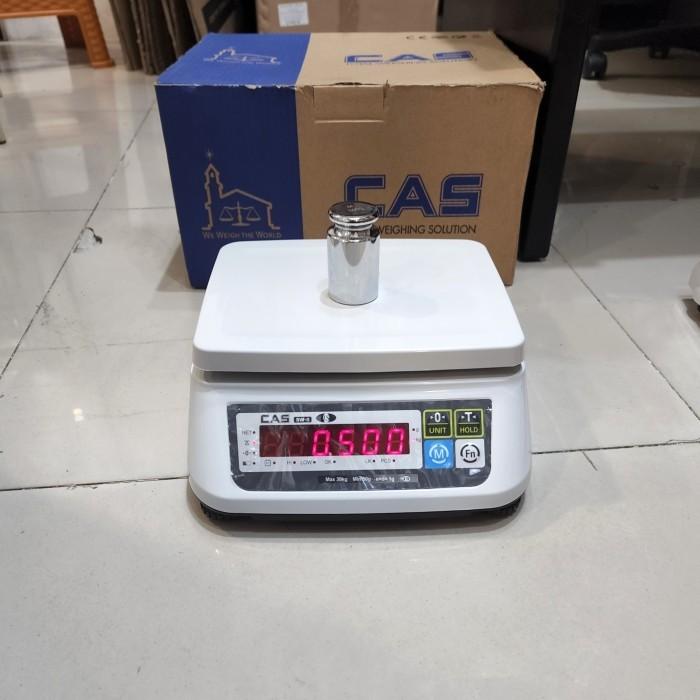 Jual timbangan digital 30kg CAS SW-II LED / timbangan 30kg duoble display - Jakarta Pusat ...