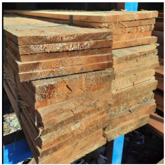 Jual PAPAN KAYU MERANTI SUPER 2 X 20 X 400CM 5 BATANG PAPAN COR PROYEK ...