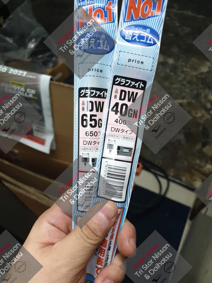 Jual Refill Karet Wiper All New Innova Reborn NWB Japan DW40GN & DW65GN ...