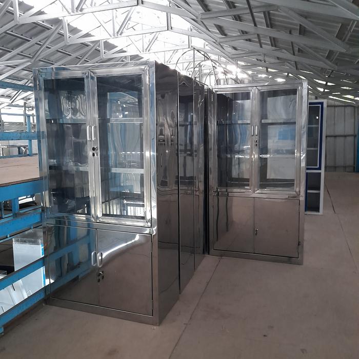 Jual lemari obat 2 pintu stainless | medicine cabinet stainless - Kab ...