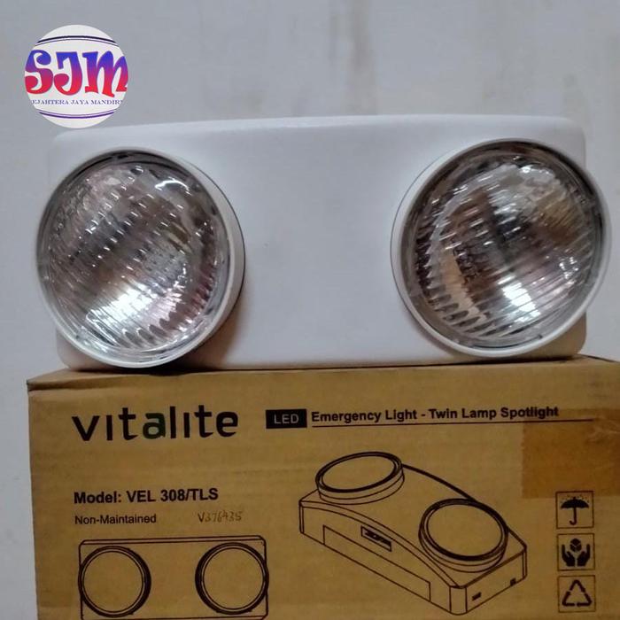 Jual Emergency LED Mata Kucing VEL 308/TLS Lampu Emergency LED ...