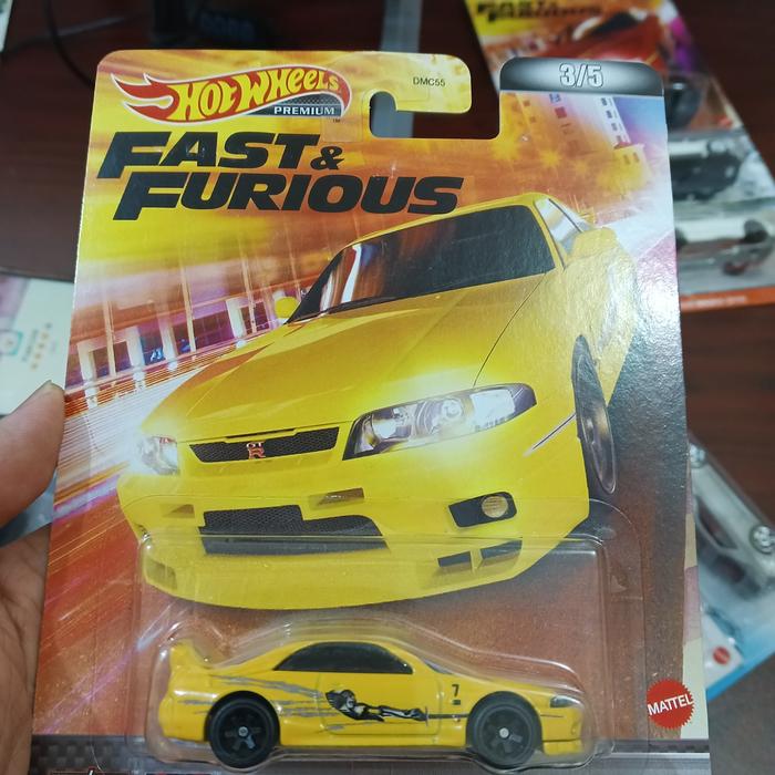 Jual Hot Wheels Premium Fast & Furious Nissan Skyline GT R33 - Kota ...