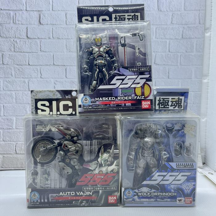 Jual SIC Kamen Rider Faiz Set Of 3 - Jakarta Timur - We The Toys Official Store | Tokopedia