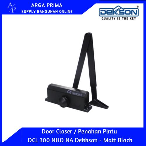 Jual Door Closer / Penahan Pintu DCL 300 NHO NA Dekkson - Matt Black ...