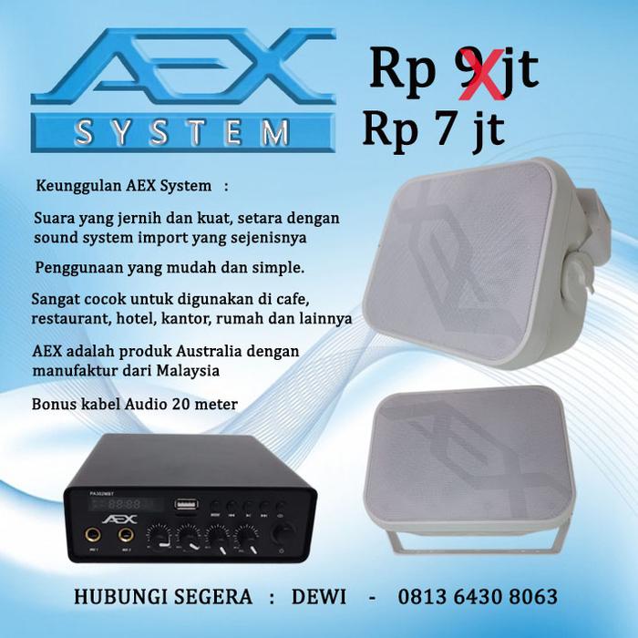 Jual AEX Audio System, Amplfier dan Speaker - Jakarta Utara - Total ...