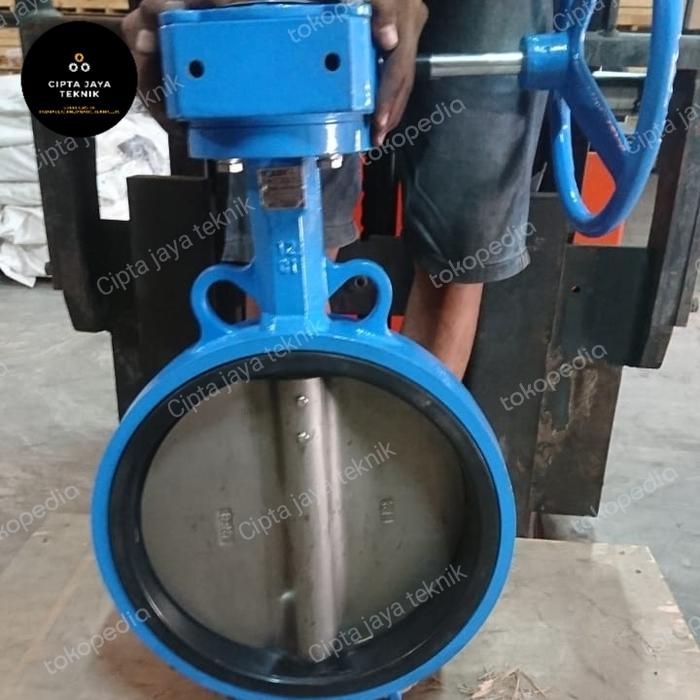 Jual tozen butterfly valve 10 inch jis 10k cast iron disc ss304 ...