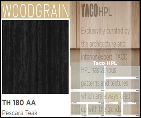 Jual TACO HPL Woodgrain TH 180 AA - Pescara Teak - Jakarta Barat ...
