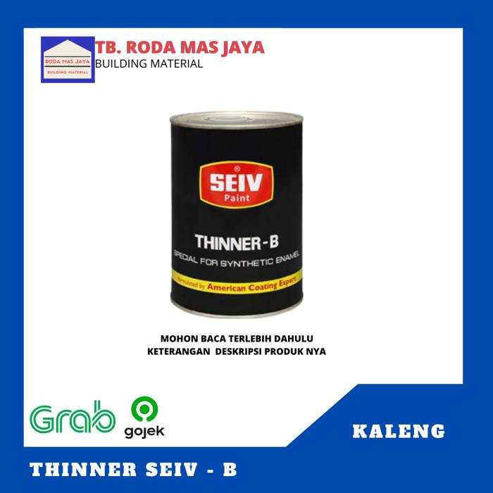 Jual Pengencer Cat/Pencampur Cat Seiv Thinner B - Kota Bandung - TB. Roda Mas Jaya | Tokopedia