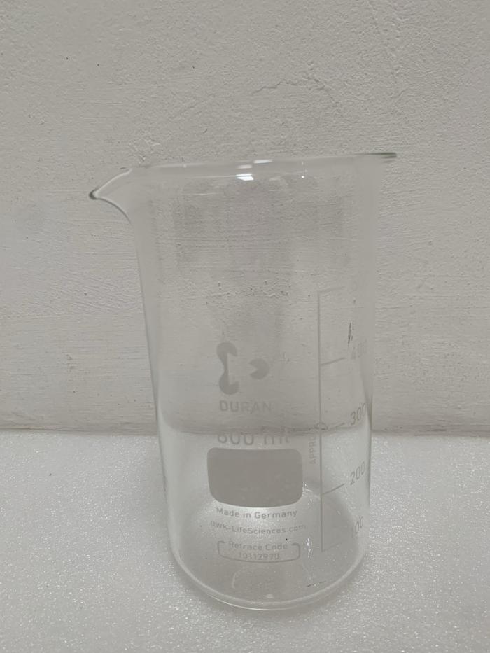 Jual Beaker Glass Tall Form 600ml with graduation and spout Duran - Kota Bekasi - Abadi Lab ...