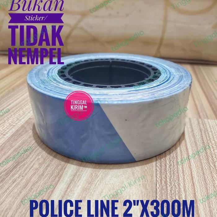Promo Police Line Garis Polisi Barricade Line 2 inch x 300M - Jakarta ...