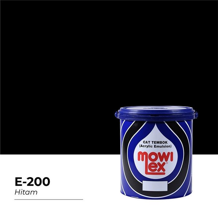 Jual Cat Tembok Mowilex Emulsion (Warna Standar) - 1 Liter ORIGINAL - Hitam - Jakarta Utara ...