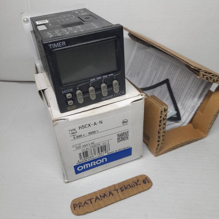 Jual OMRON TIMER DIGITAL H5CX-A-N (100-240vac) timer digital omron ...