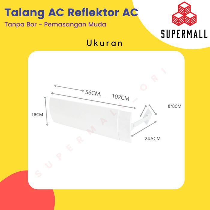 Jual Reflektor Ac - Talang Ac / Talang Penahan Angin Ac / Wind ...