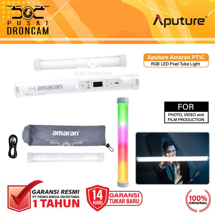 Promo Aputure Amaran PT1C PT 1C PT1 C RGB LED Pixel Tube Light Original Cicil 0% 3x - Jakarta ...
