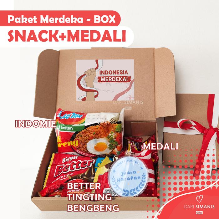 Jual PAKET MERDEKA - hadiah lomba 17 agustus. Medali juara kemenangan ...