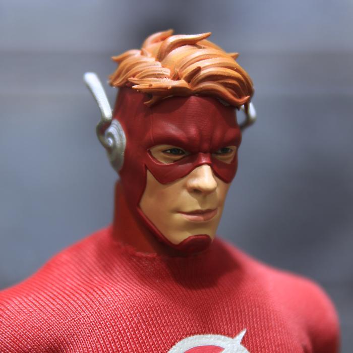 Jual 1/12 Custom DC Mezco Flash Wally West Titans Head Sculpt HS ...