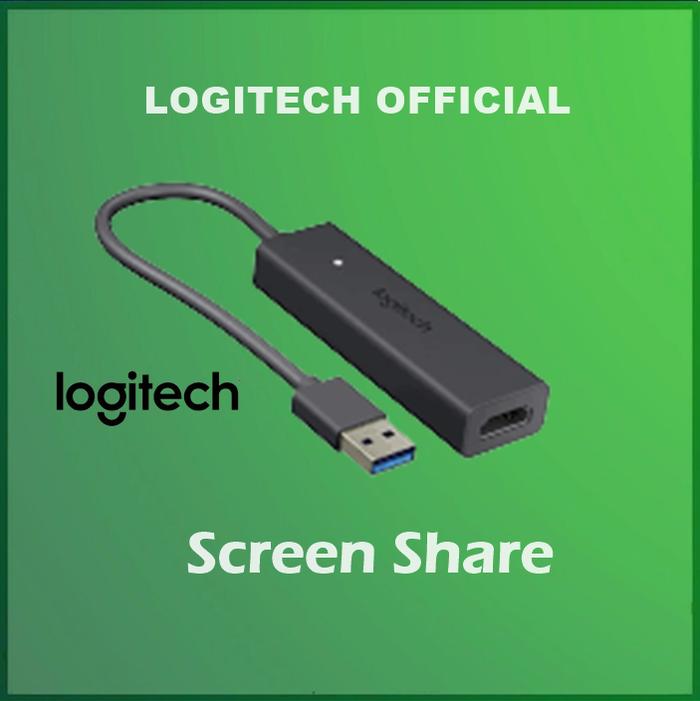 Promo Logitech Screen Share Conference Room USB To HDMI Adapter Cicil 0 ...