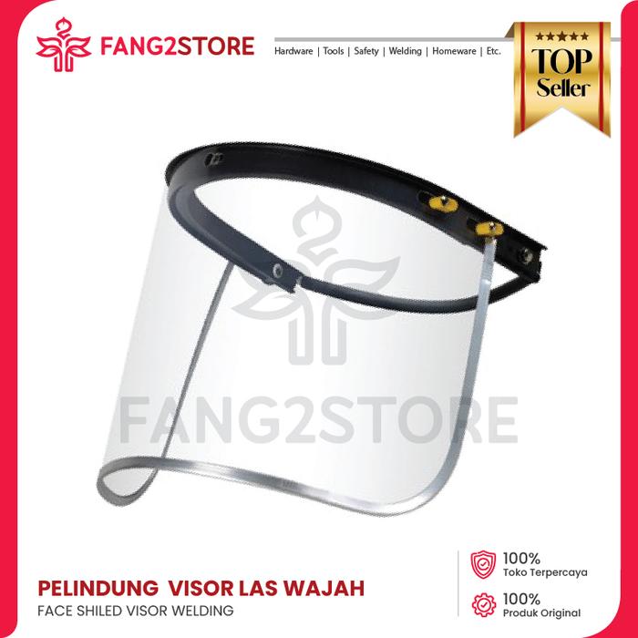 Jual Face Shield Visor Gerinda Clear Pelindung Las Wajah Alat Safety Gosave - Jakarta Barat ...