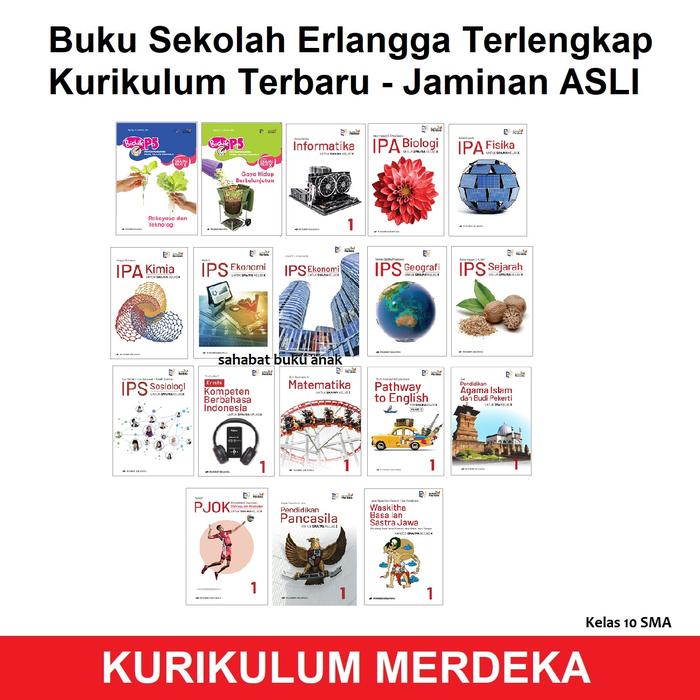 Jual Buku Teks Pelajaran Kelas 10 Sma Bidik P5 Kurikulum Merdeka ...