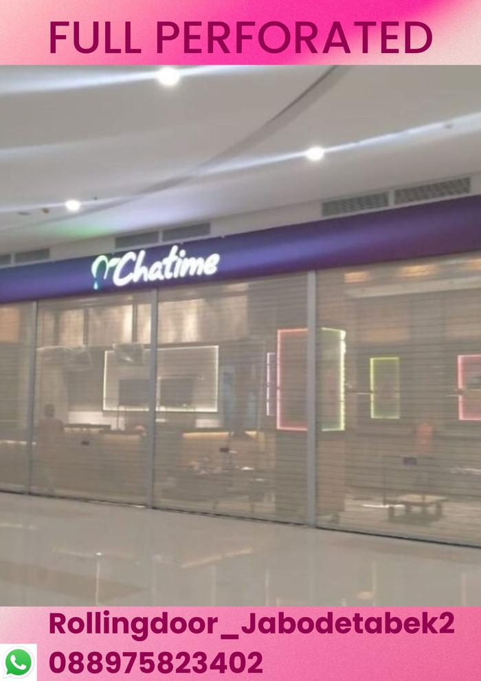 Jual pintu ruko standart mall full perforated jkt - Jakarta Barat ...