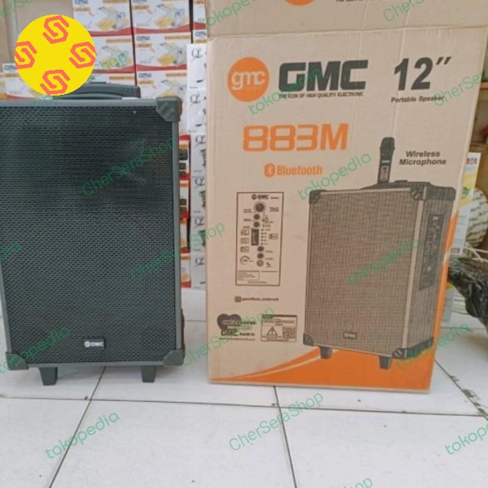 Jual GMC 883M Speaker Portabel/Ampli Meeting BLUETOOTH 12 inch ...