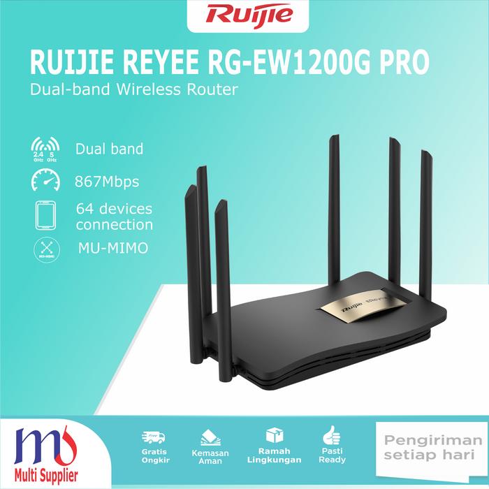 Jual RUIJIE REYEE RG-EW1200G PRO 1300M Dual-band Gigabit Wireless ...