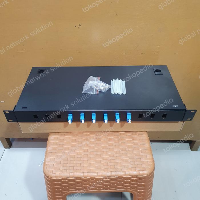 Jual otb 12 core lengkap adapter LC, ftb 12c, odf 12 core lc tanpa ...