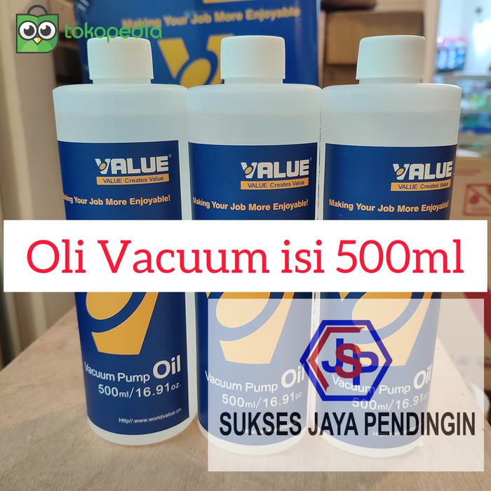 Jual Oli Vacuum Value 500ml / Oli Vacum AC / Vacuum Pump Oil Value ...