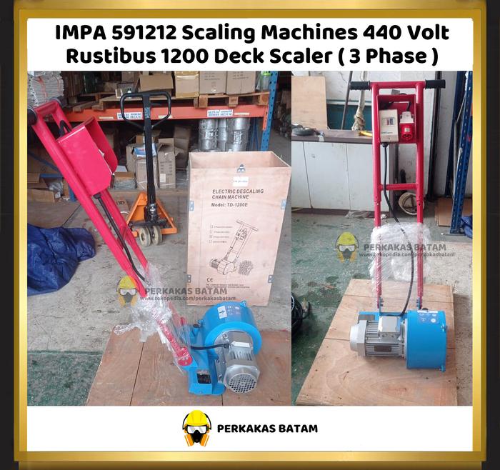 Jual IMPA 591212 Scaling Machines Rustibus 1200 Deck Scaler 440 V 3 ...