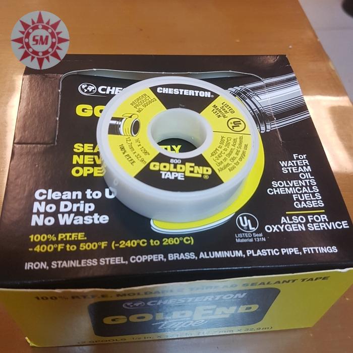 Jual SEAL TAPE Chesterton - CHESTERTON 800 GoldEnd Tape Gulungan Besar ...