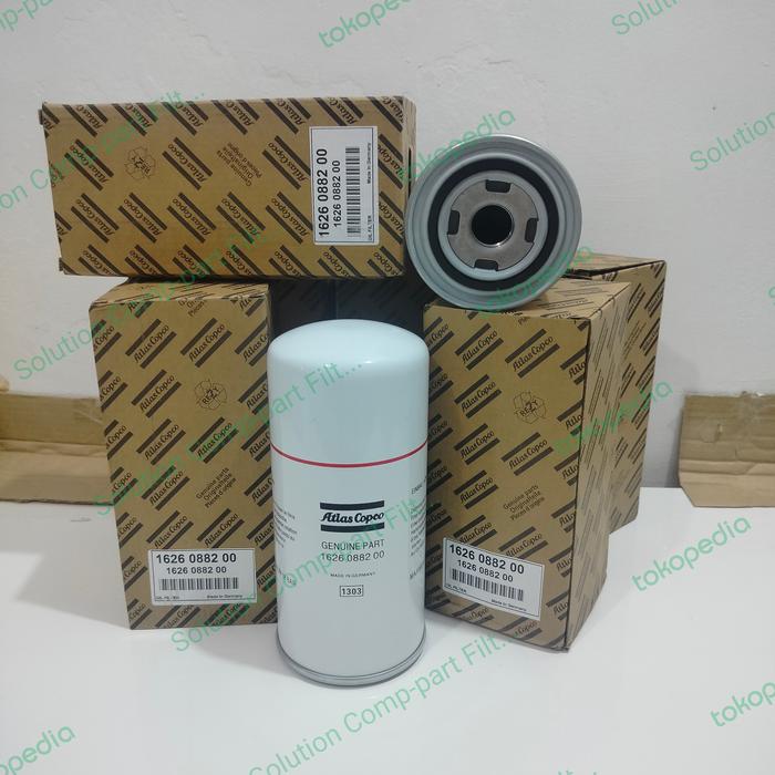 Jual Oil Filter Atlas Copco 1626088200 Compressor Parts - Kota Batam ...