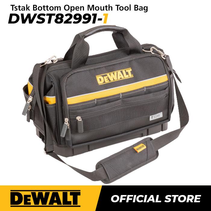 Promo Dewalt Tstak Bottom Open Mouth Tool Bag / Tas alat DWST82991-1 ...