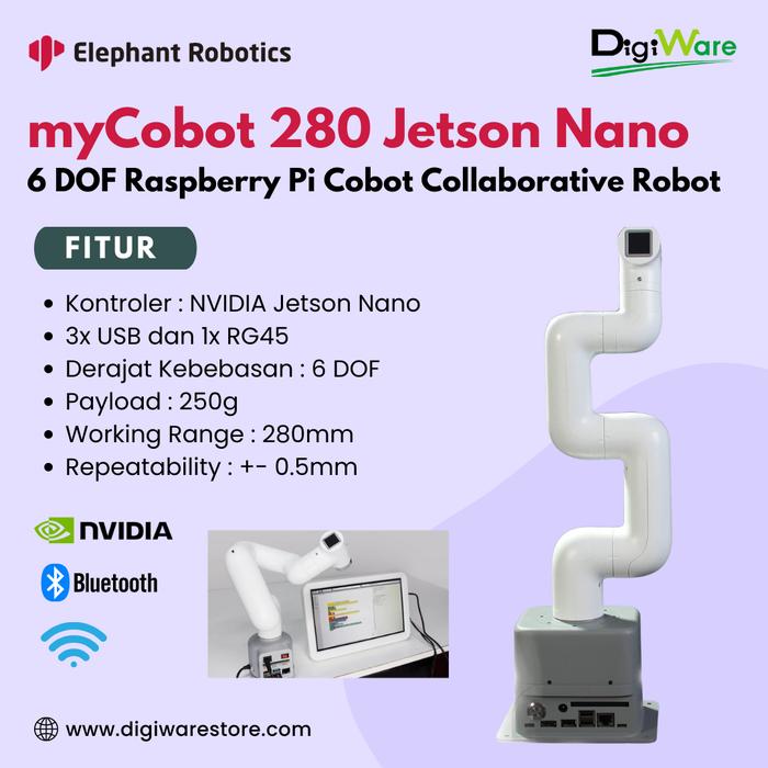 Jual MyCobot 280 Jetson Nano 6 DOF Cobot Collaborative Robot - Kota Surabaya - DigiWare Store ...