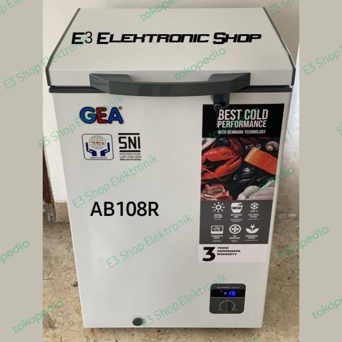 Promo Kulkas Chest Freezer GEA AB108R Frozen Food Daging Es Batu AB 108R Cicil 0% 3x - Jakarta ...