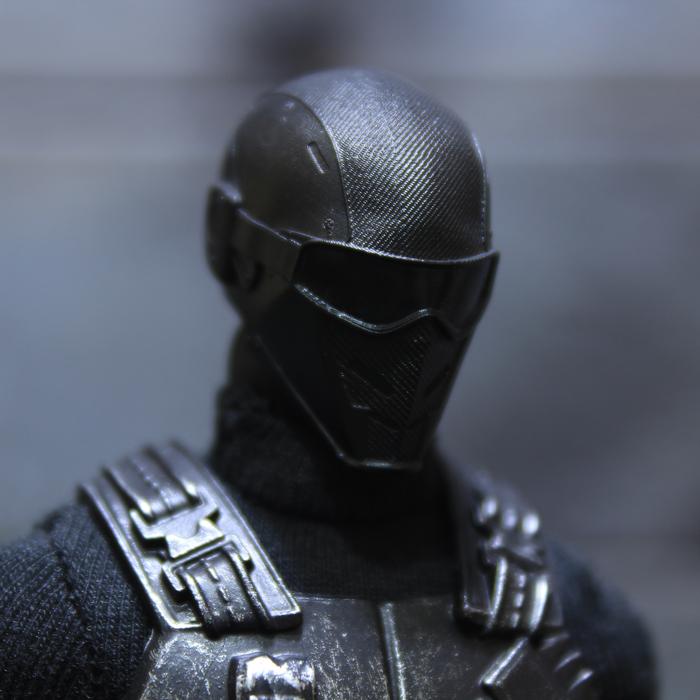 Jual 1/12 Custom DLZ Toys Skull Sergeant Commando Snake Eyes Head ...