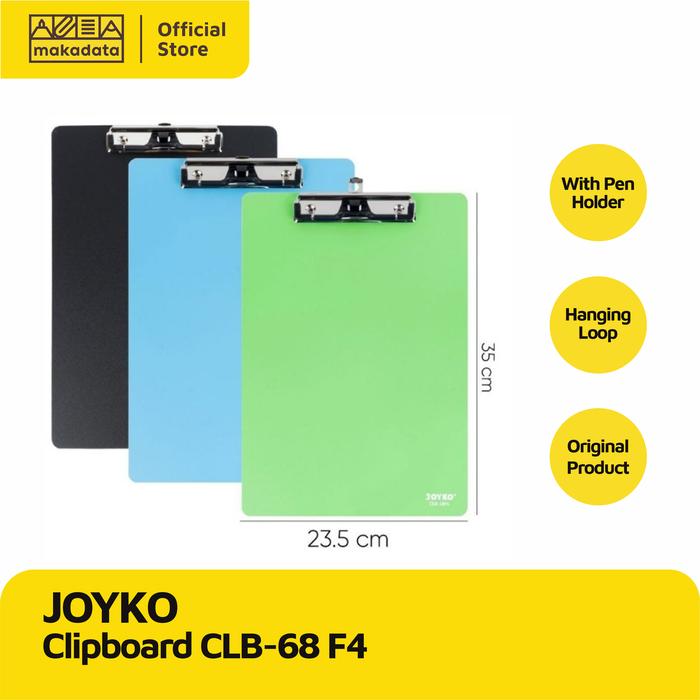 Jual CLIPBOARD | ALAS UJIAN JOYKO FOLIO CLB-68 MURAH - Kota Surabaya ...