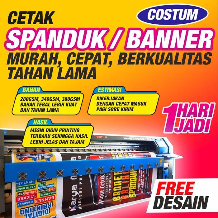 Jual JASA CETAK SPANDUK BALIHO, MMT - Kab. Tegal - Karya Mitra Digital ...