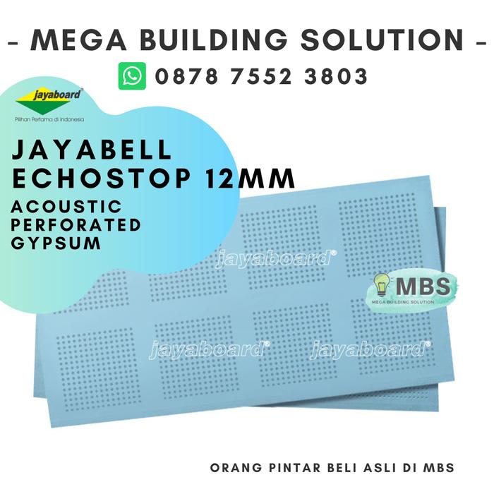 Jual Papan Gipsum AKUSTIK PRIMA JAYABELL 12 mm - Gypsum Jayaboard ...